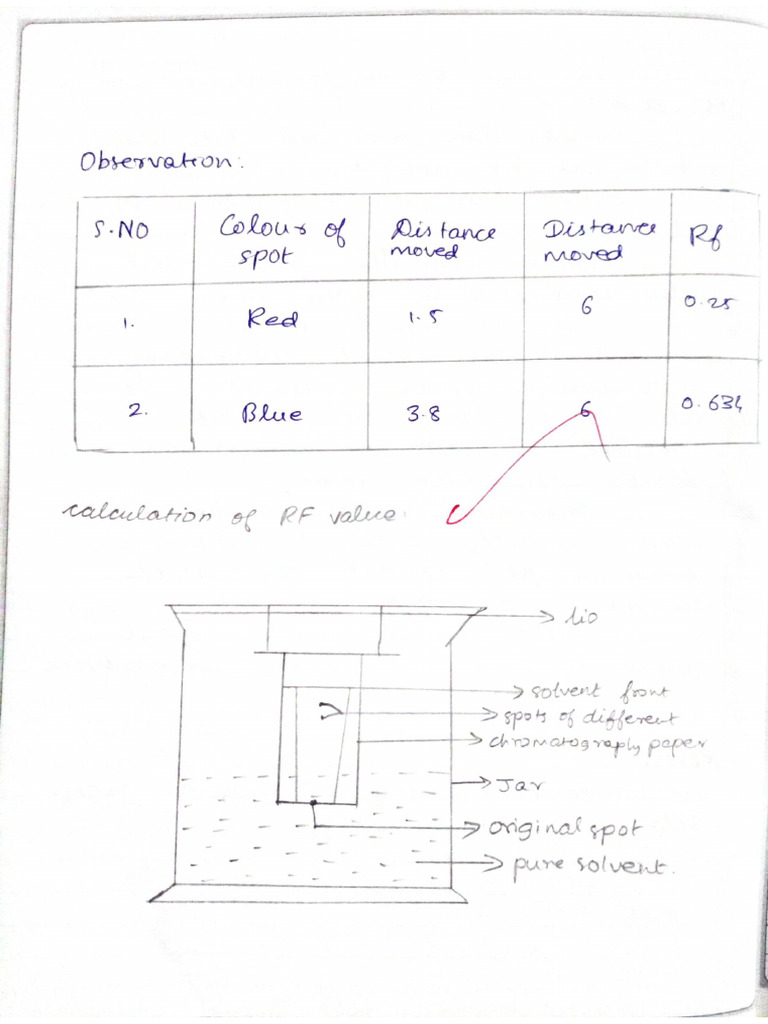 Exp No 5 Chromatography | PDF