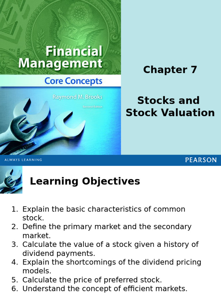 Principal of Finance ch07 | PDF