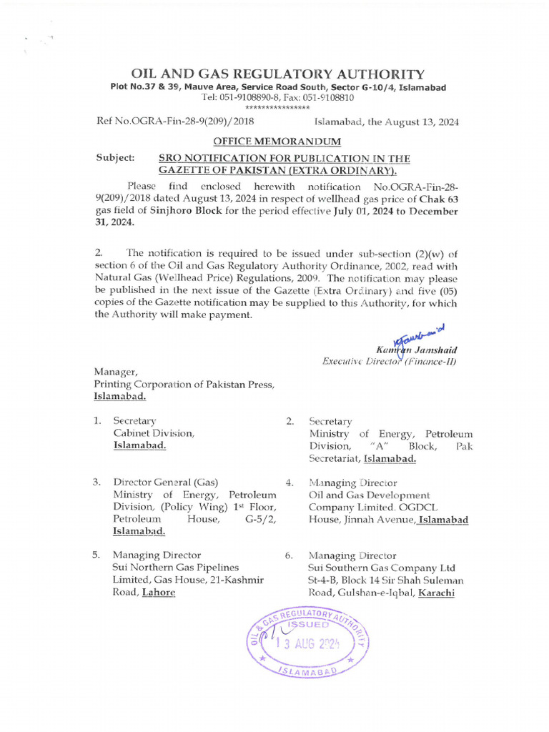 Chak 63 Sinjhoro Block July 01 2024 To December 31 2024 | PDF