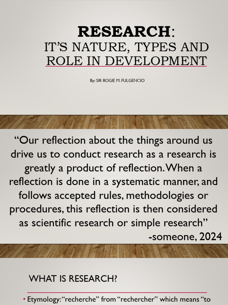 Methods of Research Module 1 | PDF