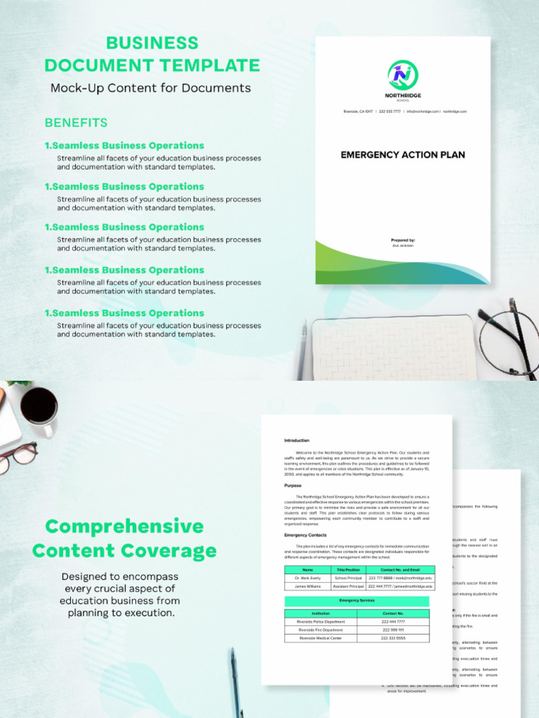 Business Document Mock-Up | PDF