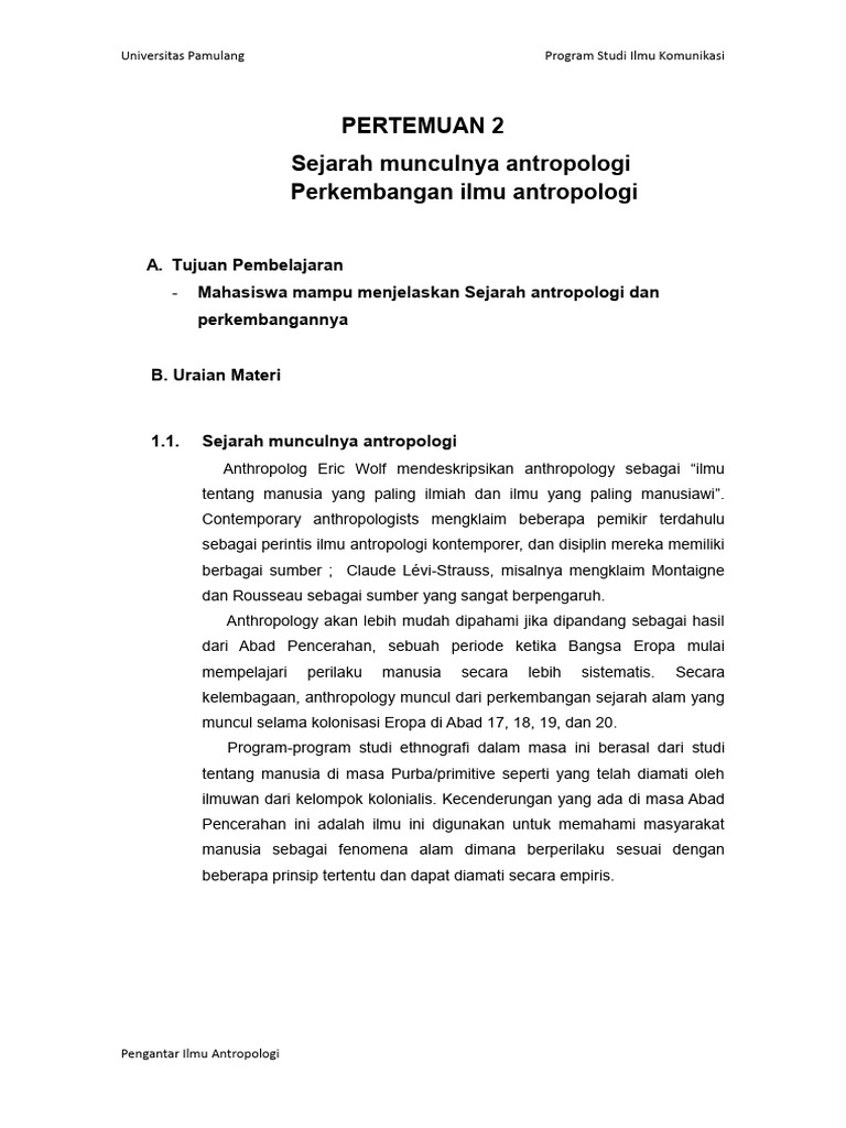 Pertemuan 2 | PDF
