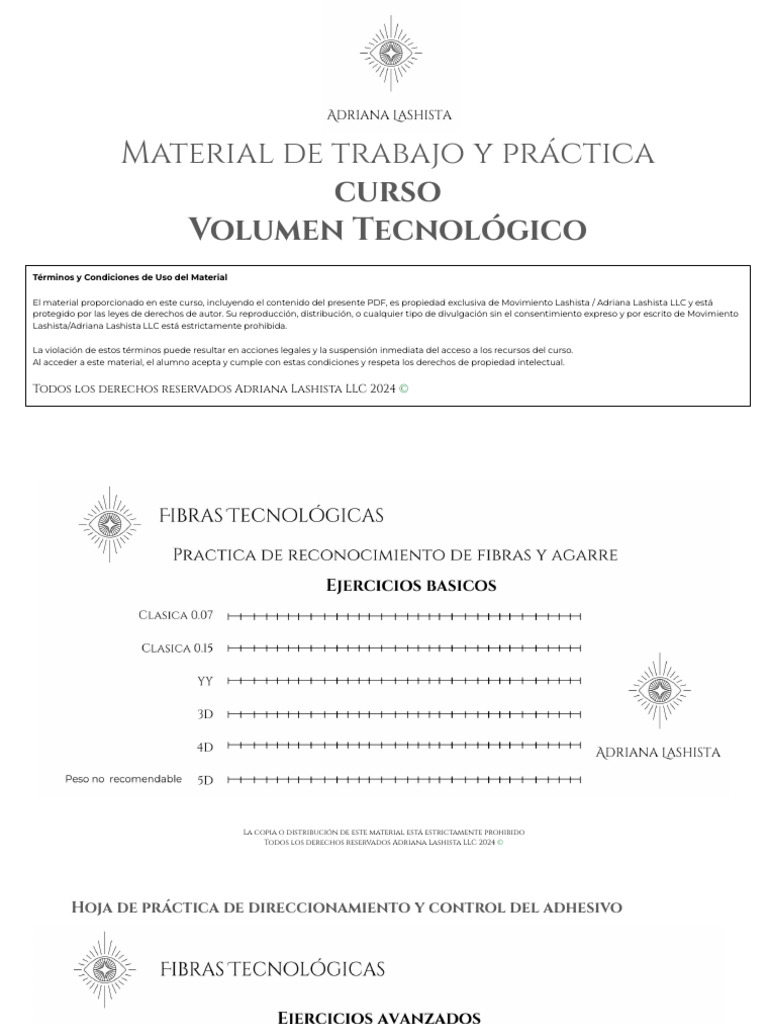 Hojas Practica Volumen Tecnologico | PDF