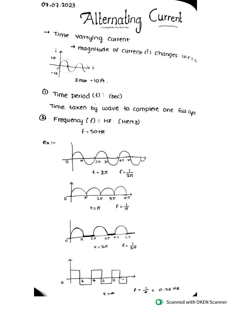 Alternating Current | PDF
