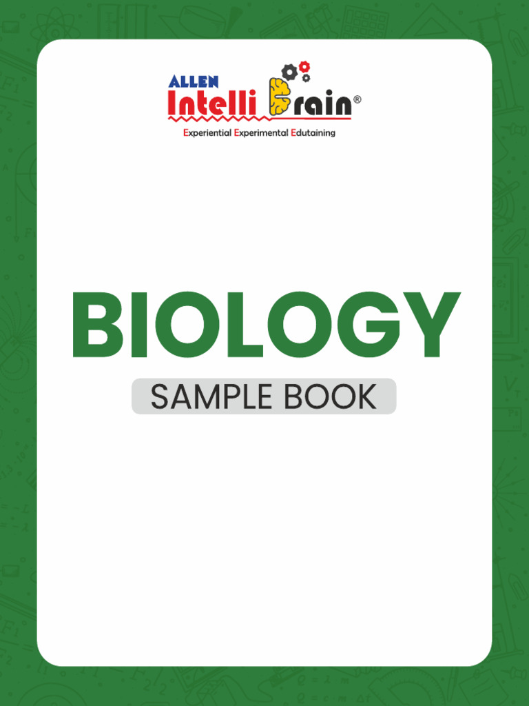 Class 8 Biology Sample PDF | PDF