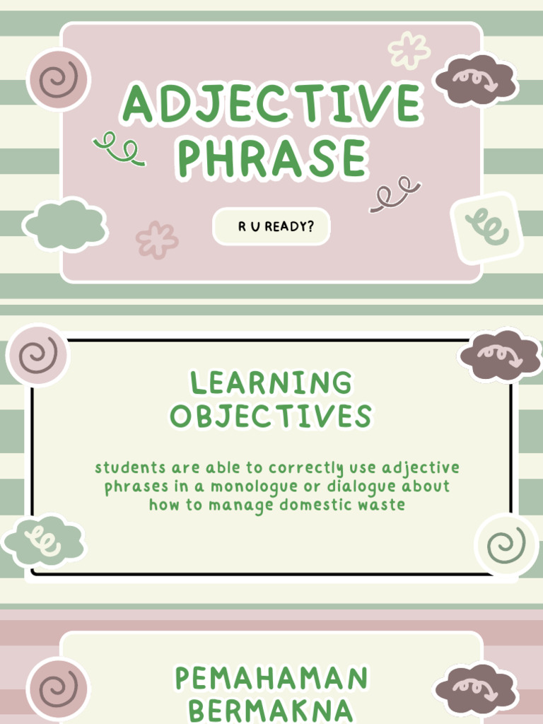 Adjective Phrase | PDF