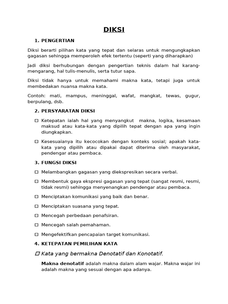DIKSI | PDF