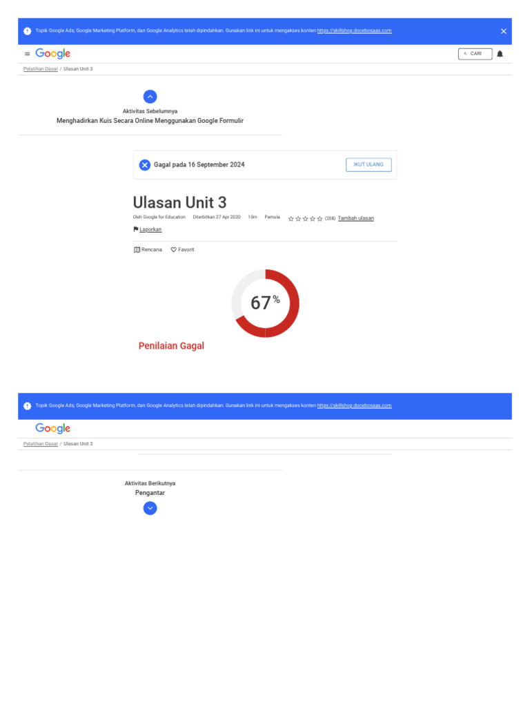 Ulasan Unit 3 - Google | PDF