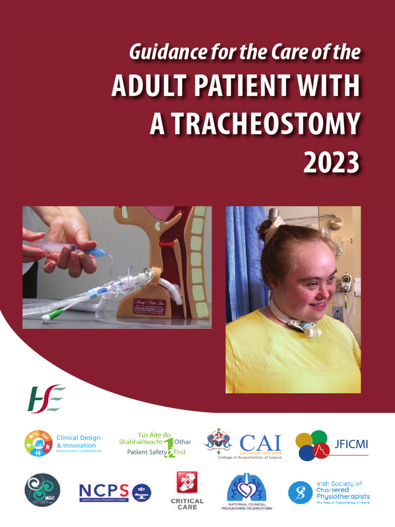 Guidance For The Care of The Adult Patient With A Tracheostomy | PDF