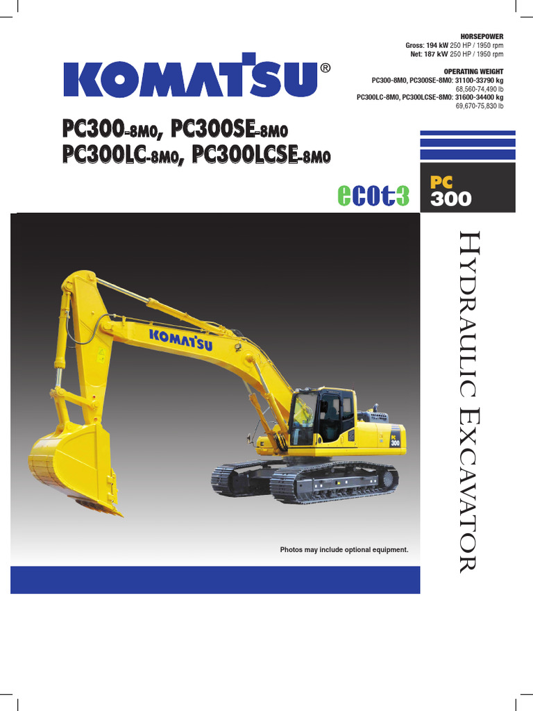 Catalogue Pc300-8m0 Lessp308m0 | PDF