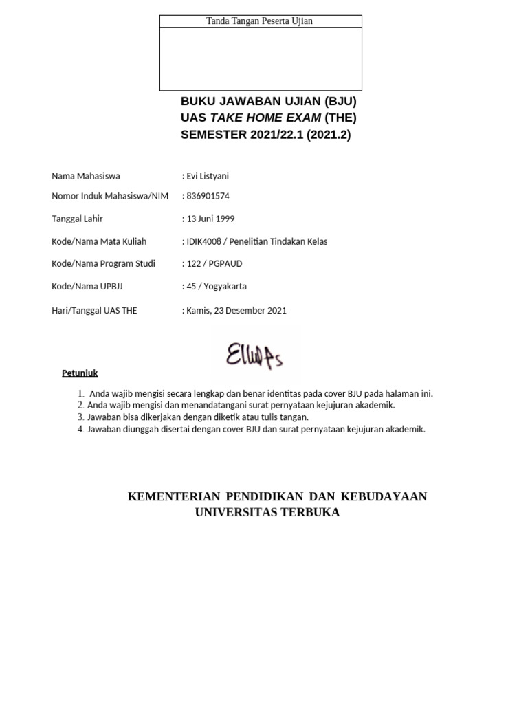 BJU Umum-IDIK4008 | PDF