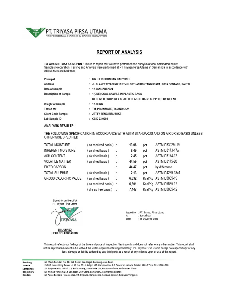 Jetty Seng Biru Mike | PDF