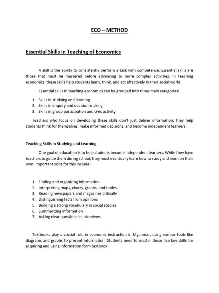 Eco Methodology | PDF