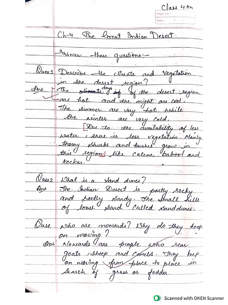 Social Science Class 4 | PDF