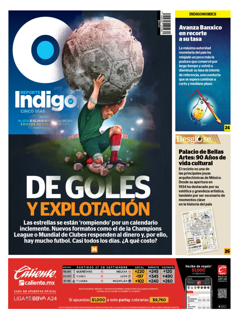 Reporte Índigo 27 de Septiembre 2024 | PDF | México