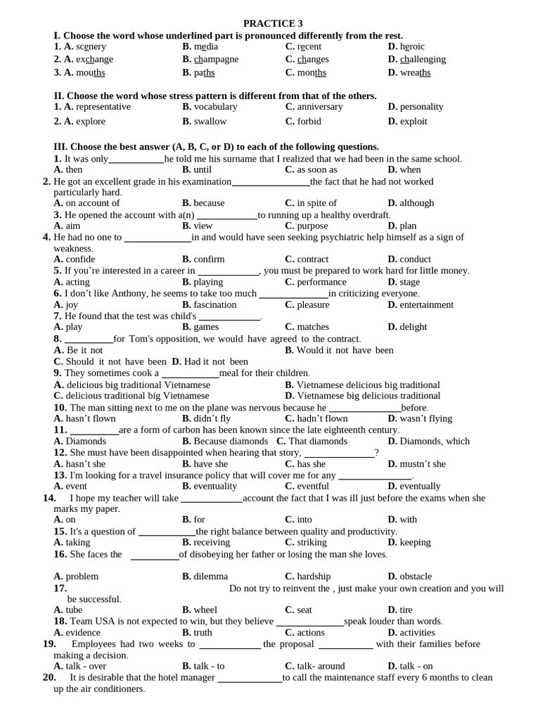 Practice 3.docx - 2 | PDF