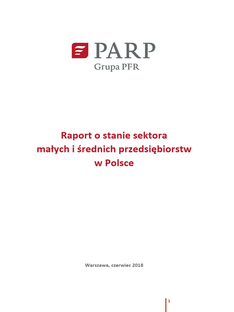 Raport o Stanie Sektora 2018 | PDF