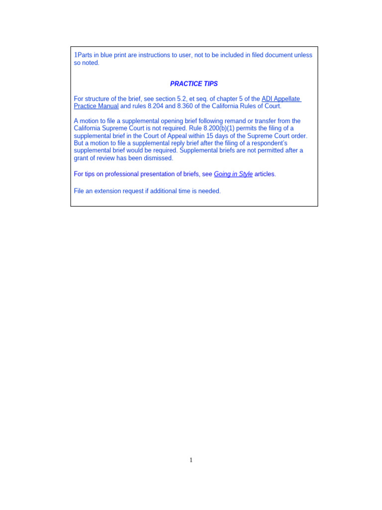 Supplemental Brief CRC-8.200b1 | PDF