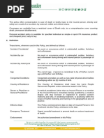 Prudential PruPersonal Accident | PDF | Finger | Insurance