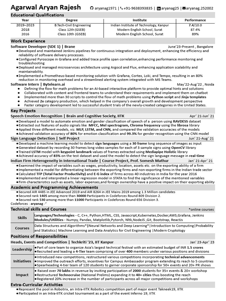 Aryan Agarwal-1 | PDF