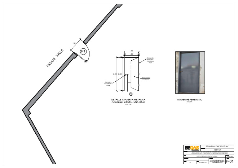 P-01 Puerta-P-01 | PDF