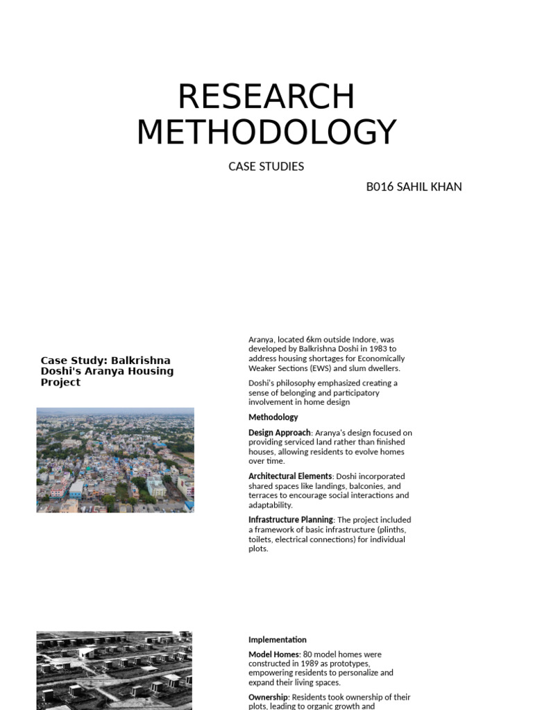 Research Methodology Case Study | PDF