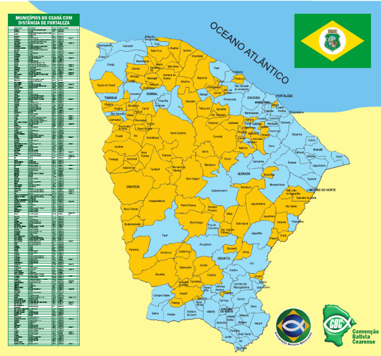 Mapa Do Ceará | PDF