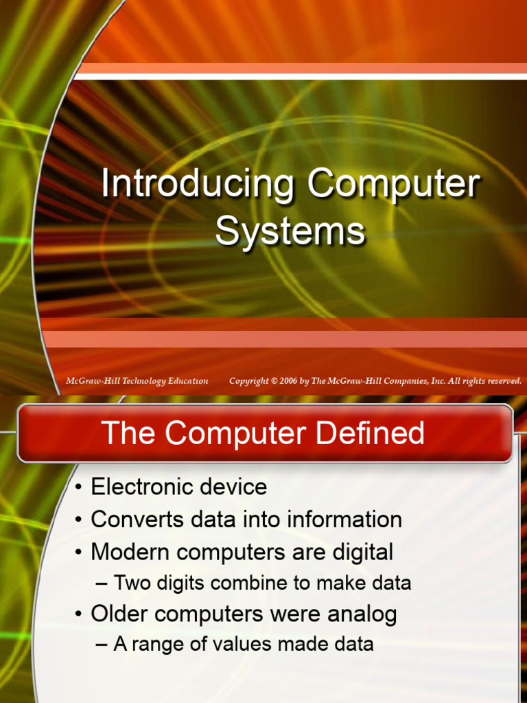 Introducing Computer Systems | PDF
