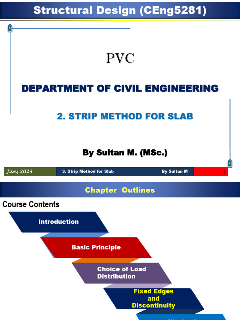 3. Strip Method for Slab | PDF