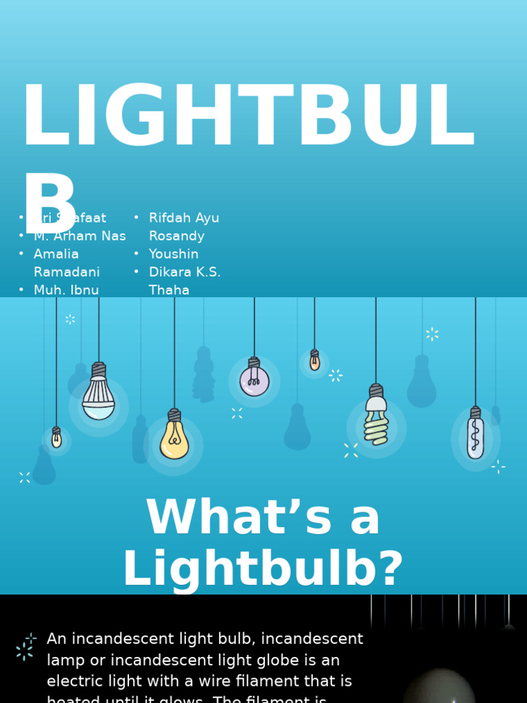 Lightbulb | PDF