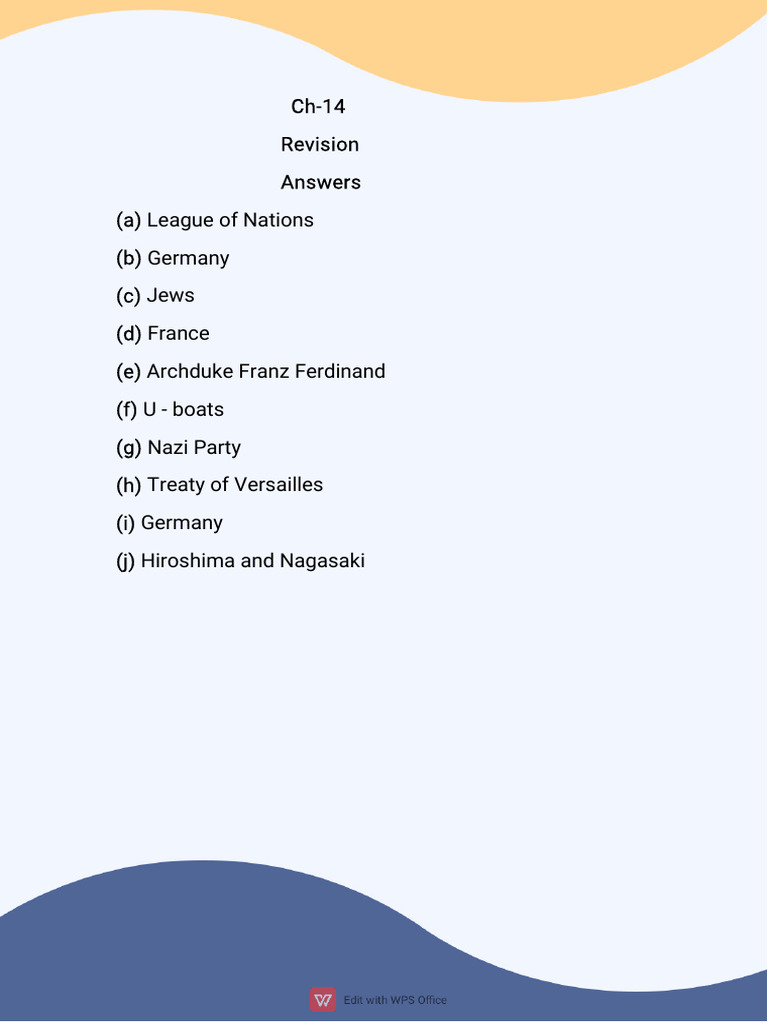 Class V S.ST Ch-14 Revision Answers | PDF