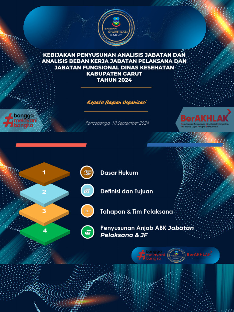 Kebijakan ANJAB ABK Pelaksana Dan Jabatan Fungsional | PDF