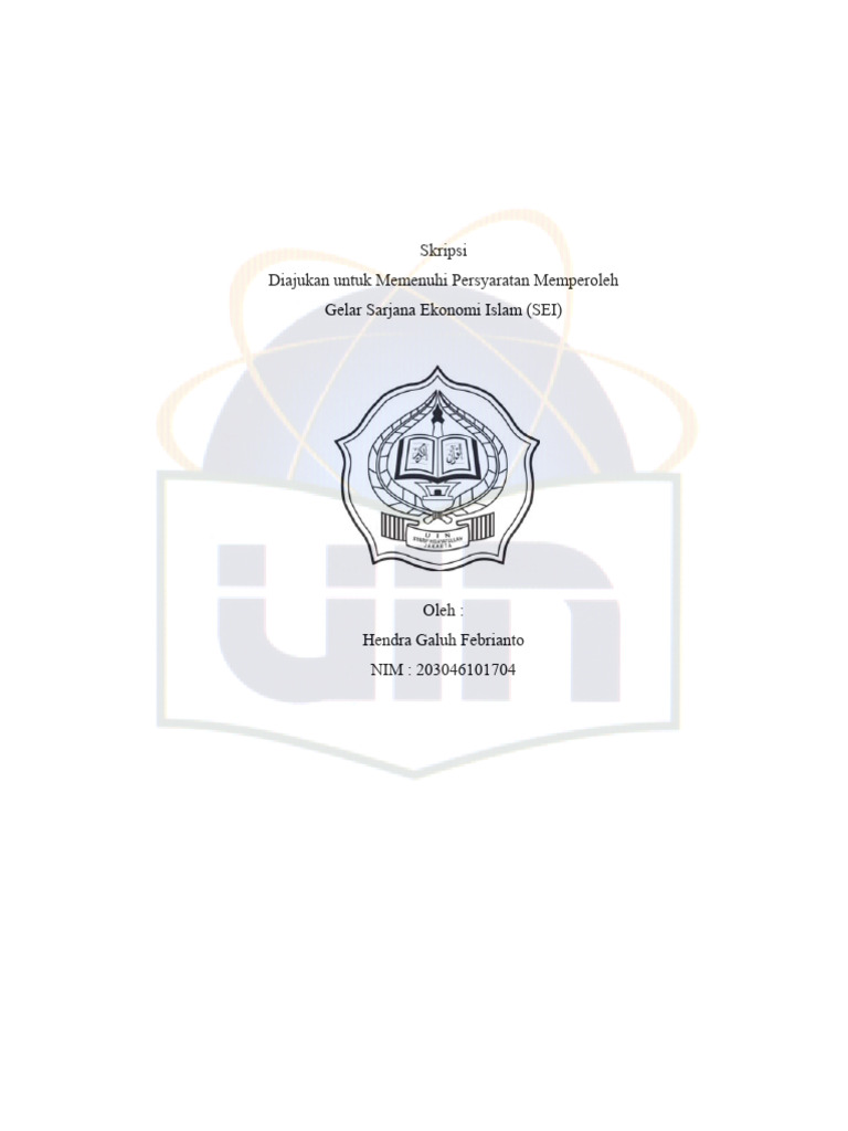 Hendra Galuh Febrianto-Fsh | PDF