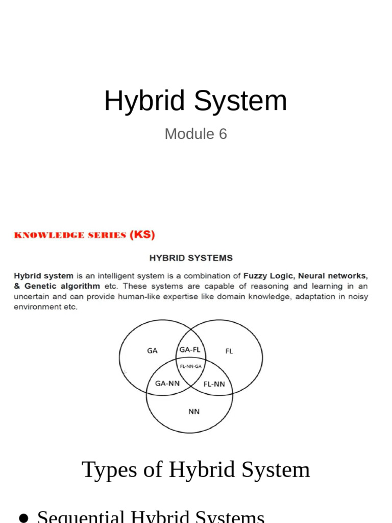 Hybrid System | PDF