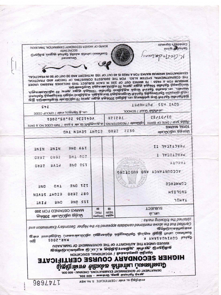 Img20180511 - CERTIFICATE OF MARK SHEET | PDF