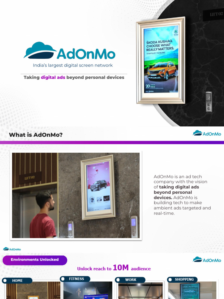 The Media Kit For Adonmo | PDF