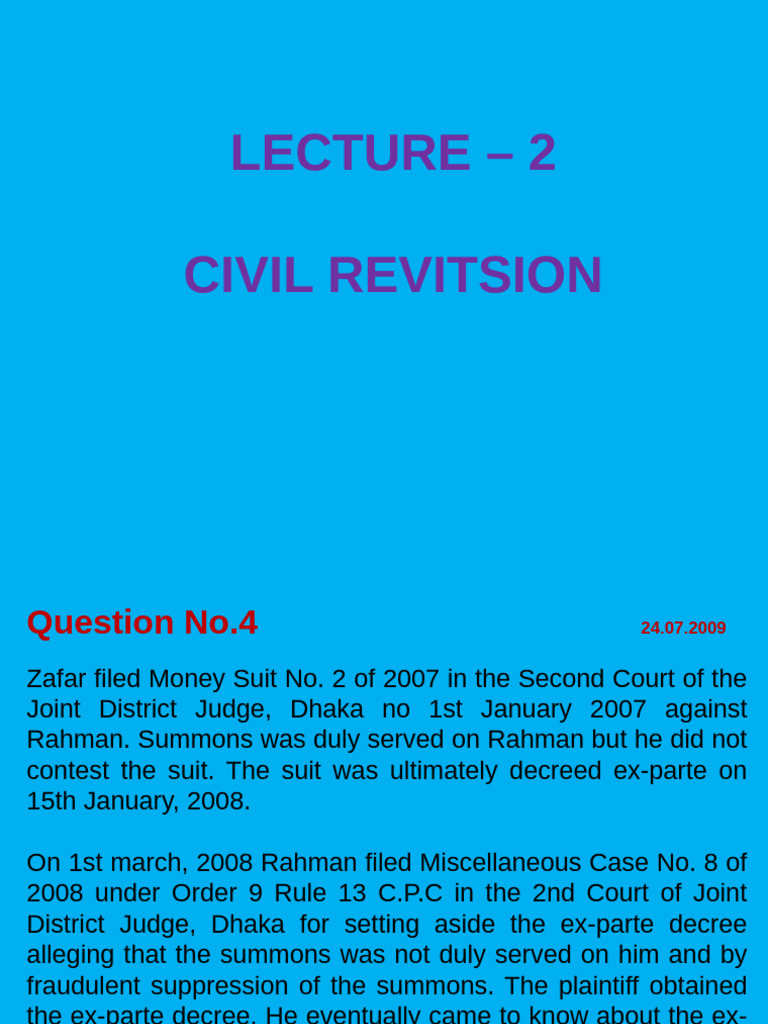 Lec-4-.Draft-a-memorandum-of-Revisional-application-Civil-Revision ...