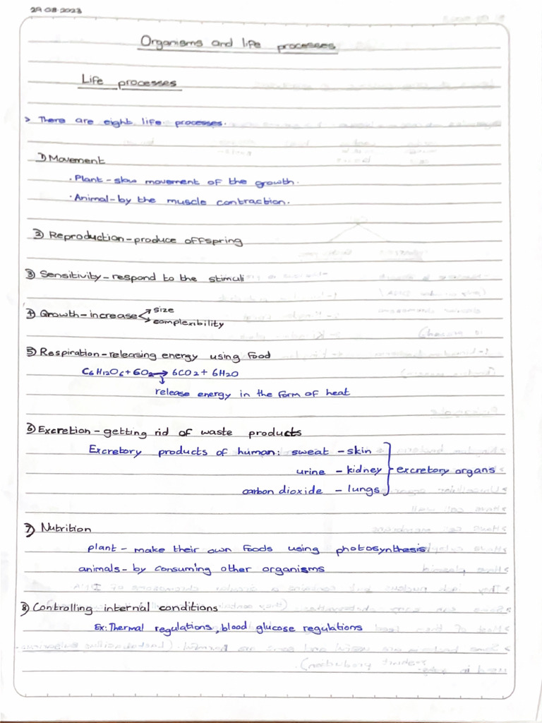Bio Note 01 | PDF