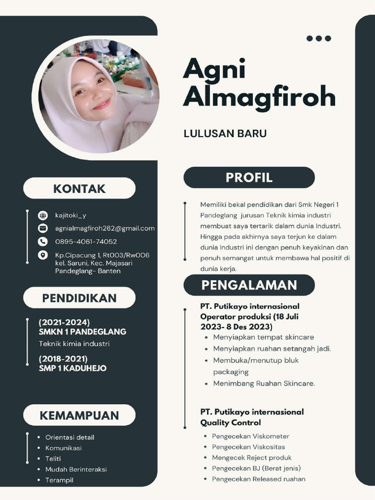 Putih & Hijau Tua Modern Koki Surat Lamaran Kerja - 20240517 - 132257 - 0000 - Compressed | PDF