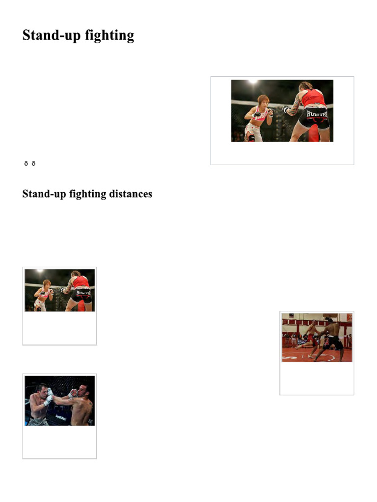 Stand-Up Fighting-2017 - PDF Room | PDF | Individual Sports | Combat Sports