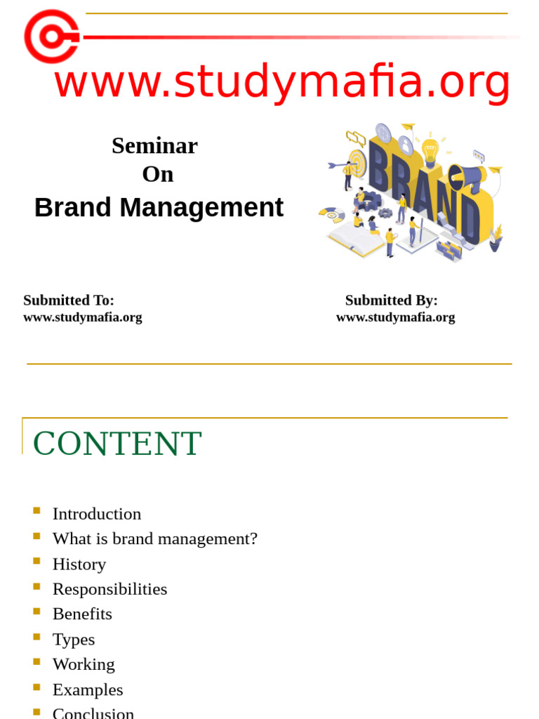 Mba Brand Management | PDF
