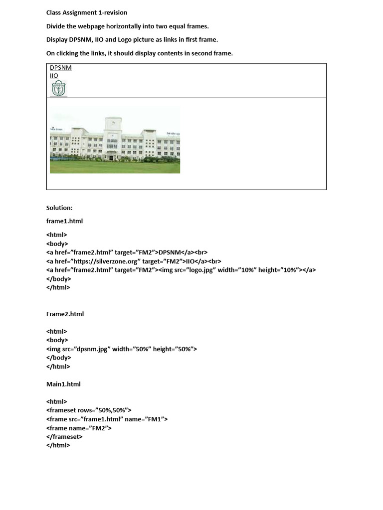 Class Assignment 1-2-Revision-HY | PDF