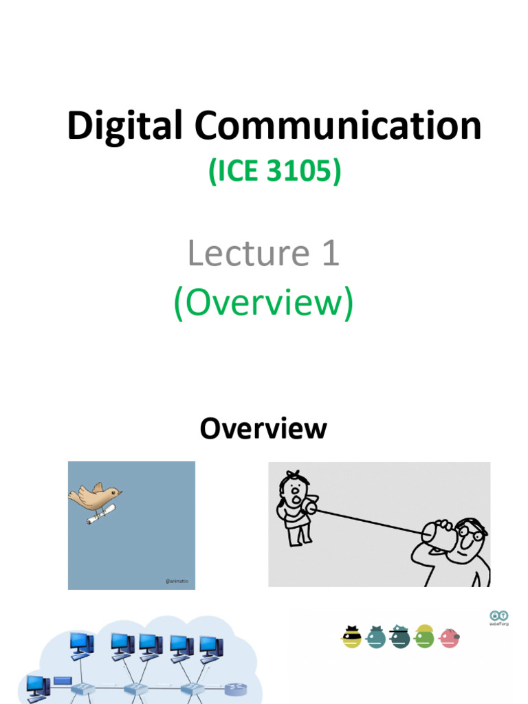 ICE 3105 Lecture 1 | PDF