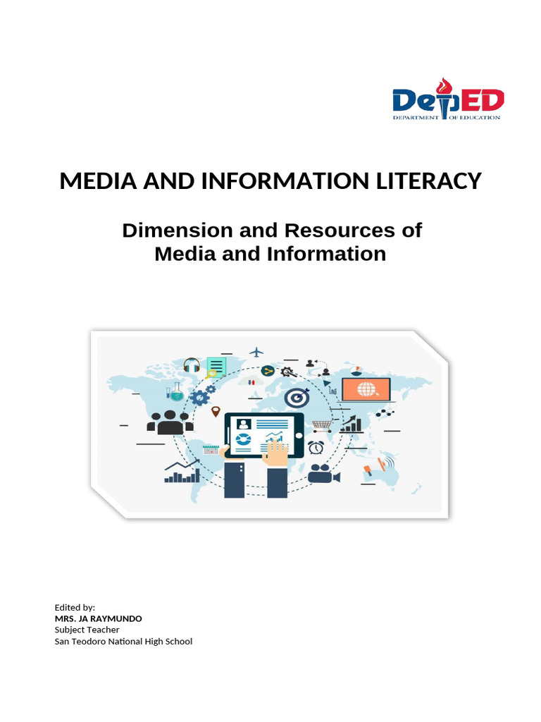 Module11 Dimension of Resources of MIL | PDF