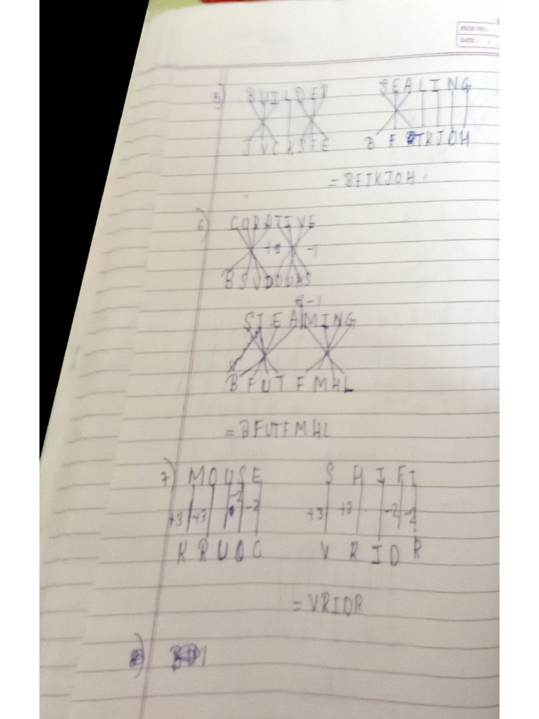 Coding Decoding Siddharth Work | PDF