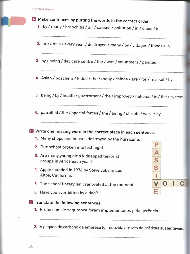 B2 Passive Voice | PDF