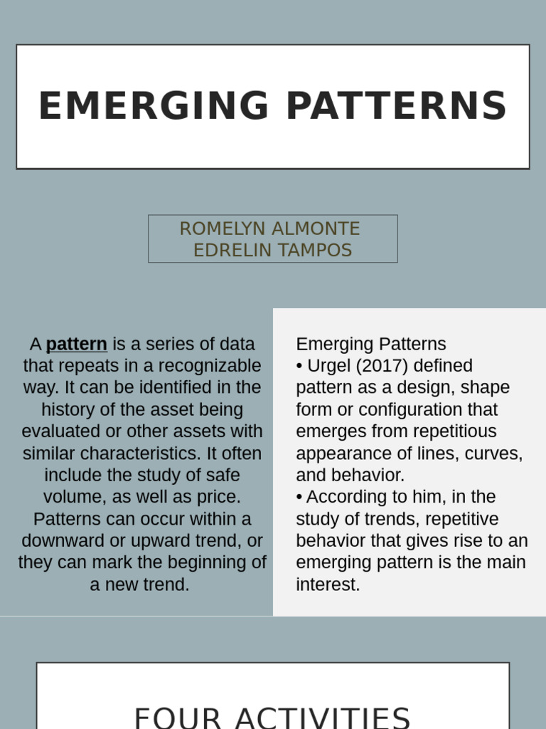 Emerging Patterns | PDF
