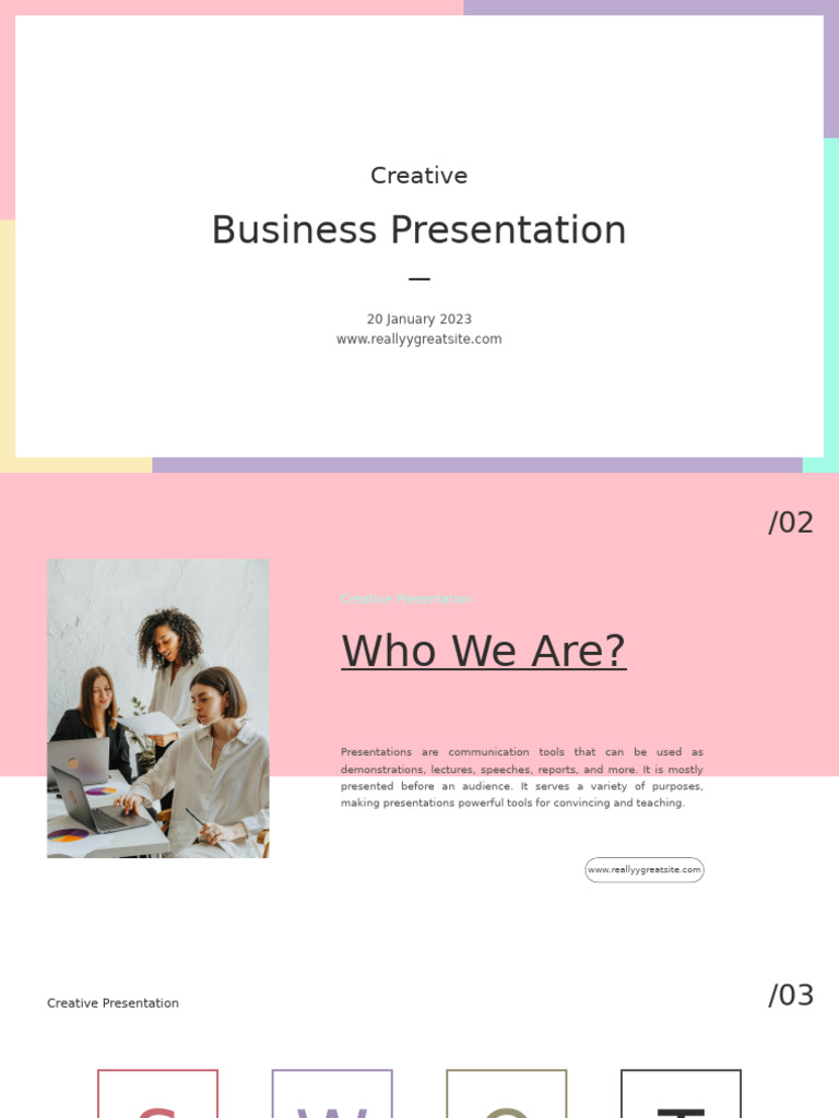Creative Business Presentation | PDF