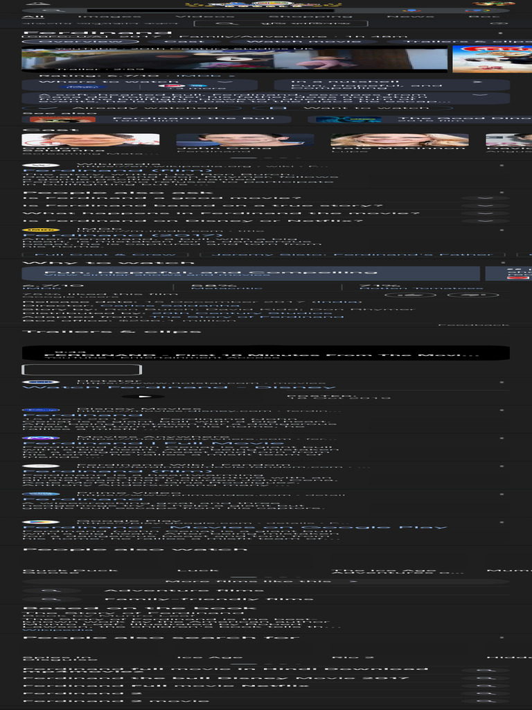 Movie Ferdinand - Google Search | PDF