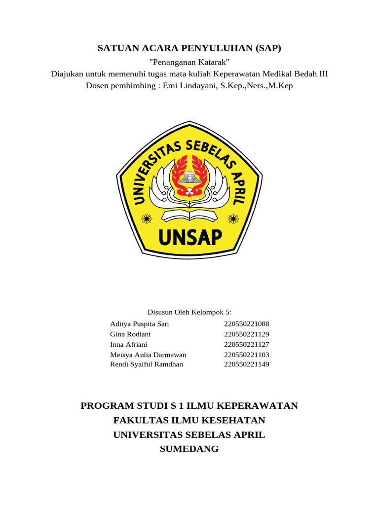 Tugas Sap Kelompok 5 | PDF